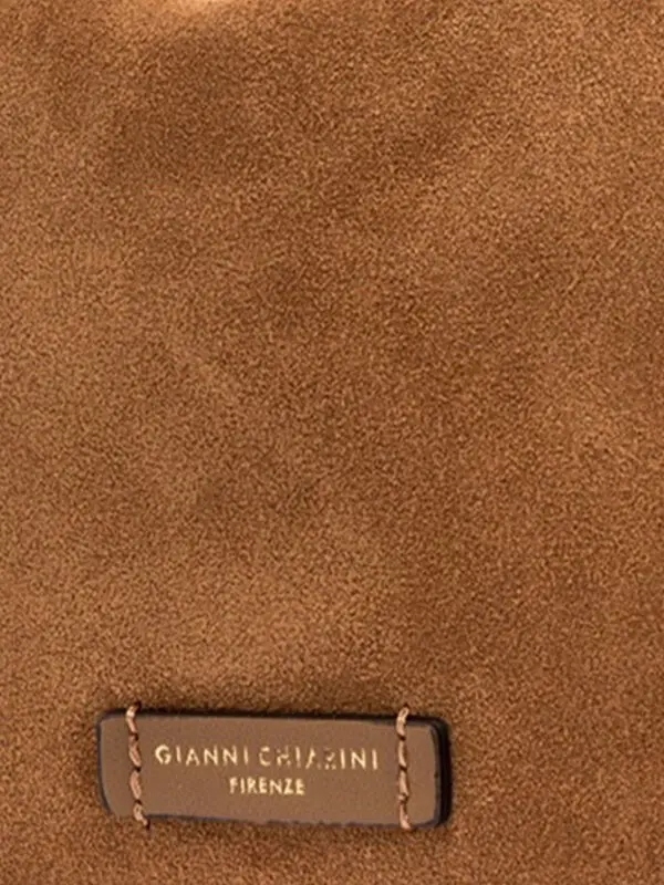 GIANNI CHIARINI Nora Suede Pouch