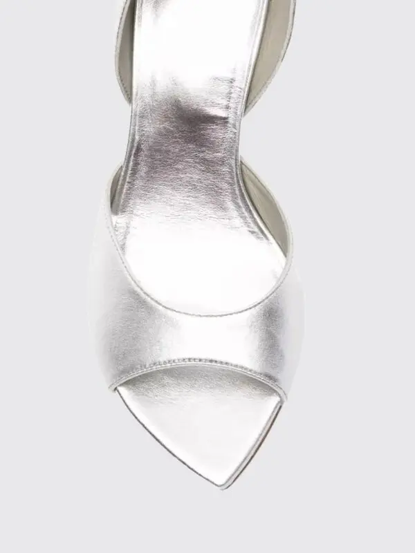 VIC MATIE Leather Slingback Mules