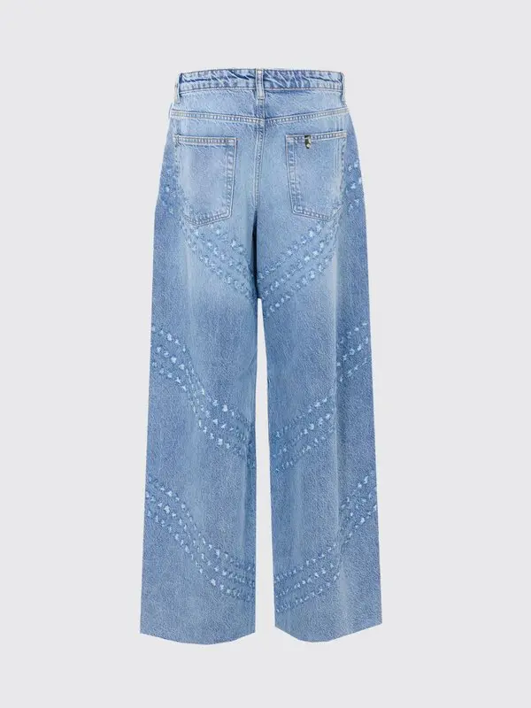 Liu Jo Cotton Denim Flared Jeans