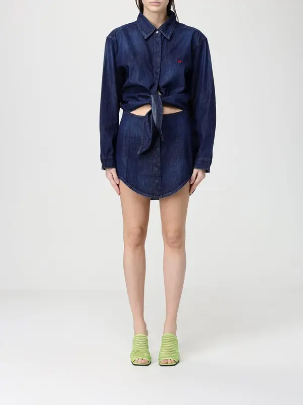 DIESEL® Denim Shirt Dress