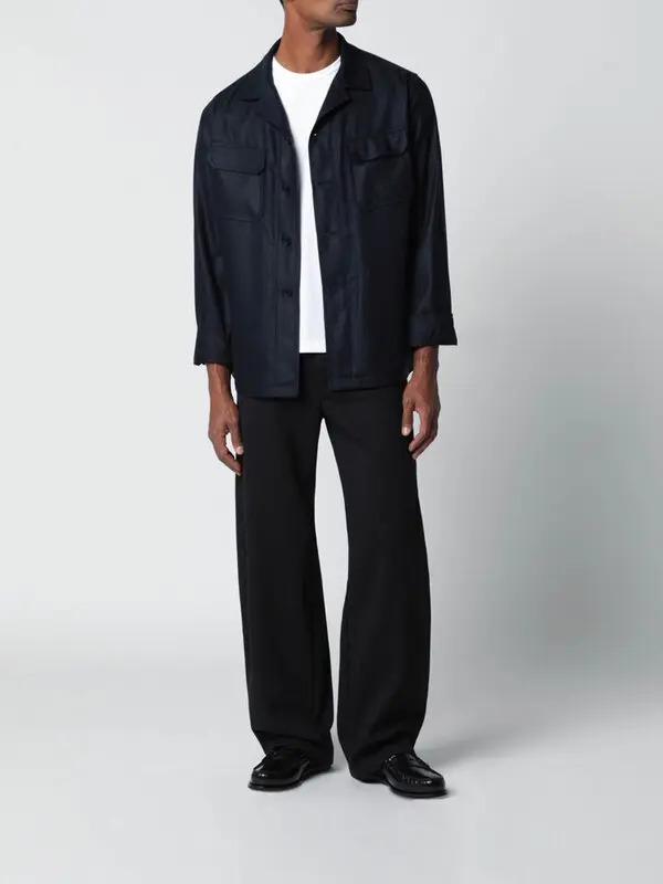 Tagliatore Silk Overshirt