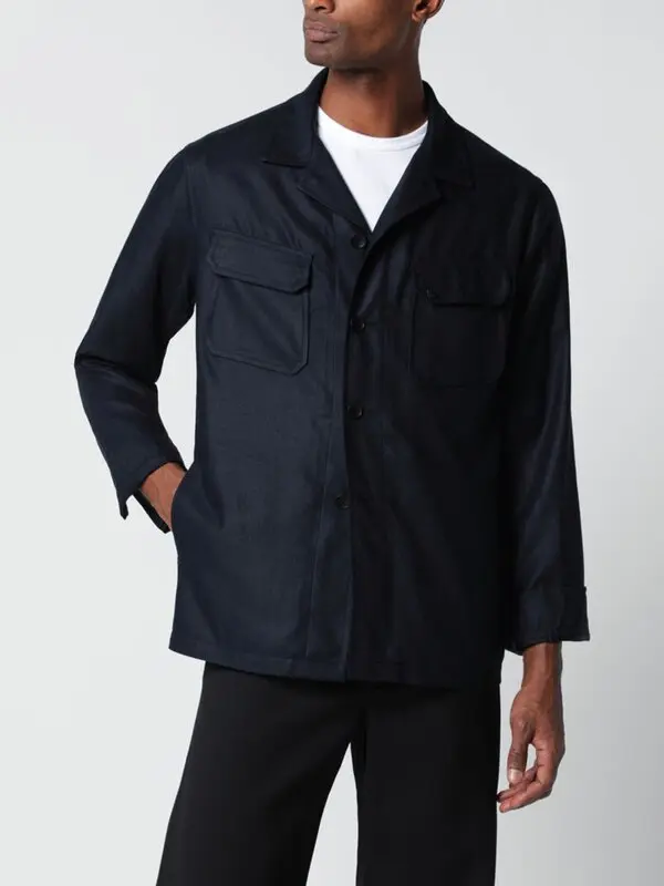 Tagliatore Silk Overshirt