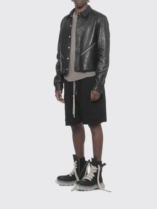Rick Owens Silk Blend T-shirt - Grey
