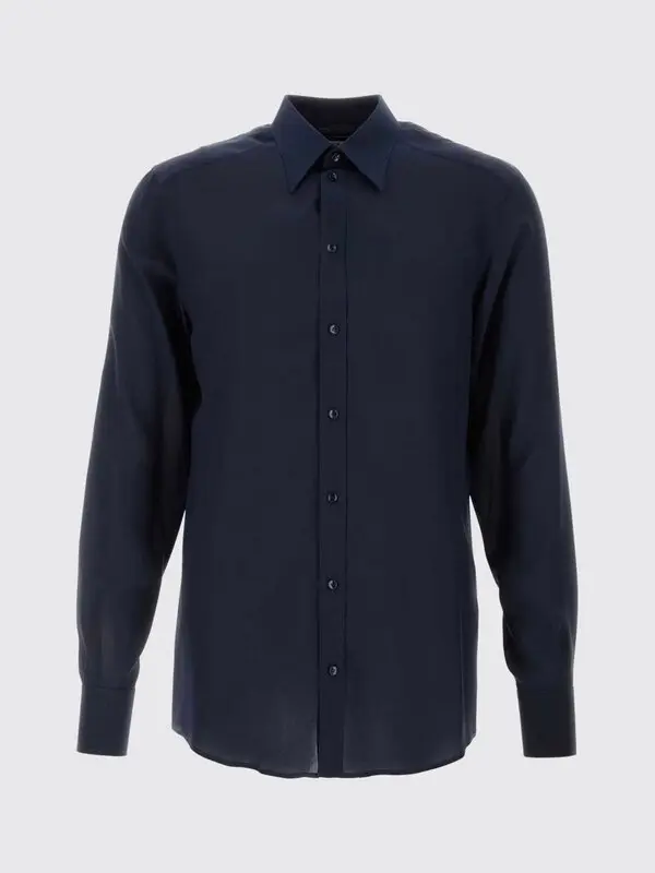 Dolce & Gabbana Silk Shirt - Blue