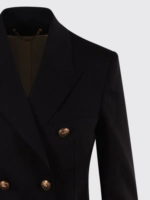 GOLDEN GOOSE Double-breasted Virgin Wool Blazer With Metal Buttons