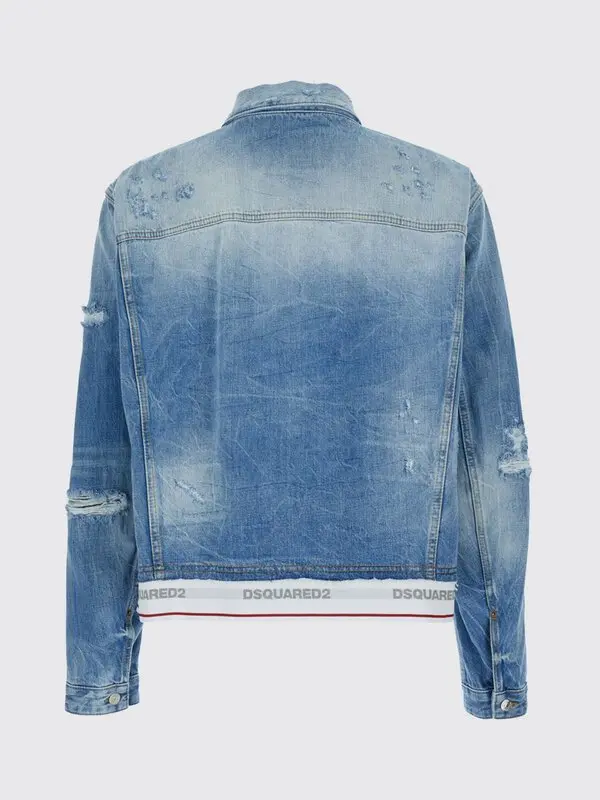 Dsquared2 Bleached Denim Jacket