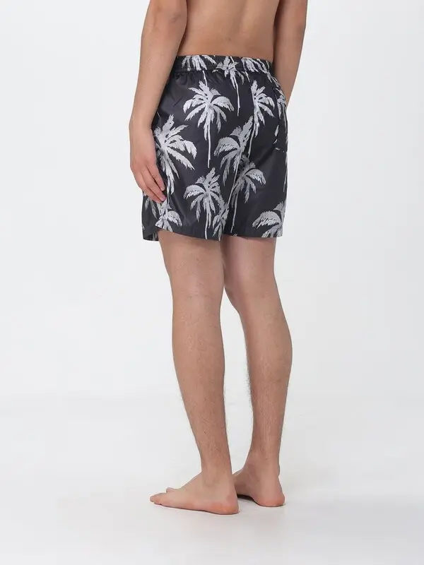 MAUNA KEA Printed Technical Fabric Swimsuit - Black