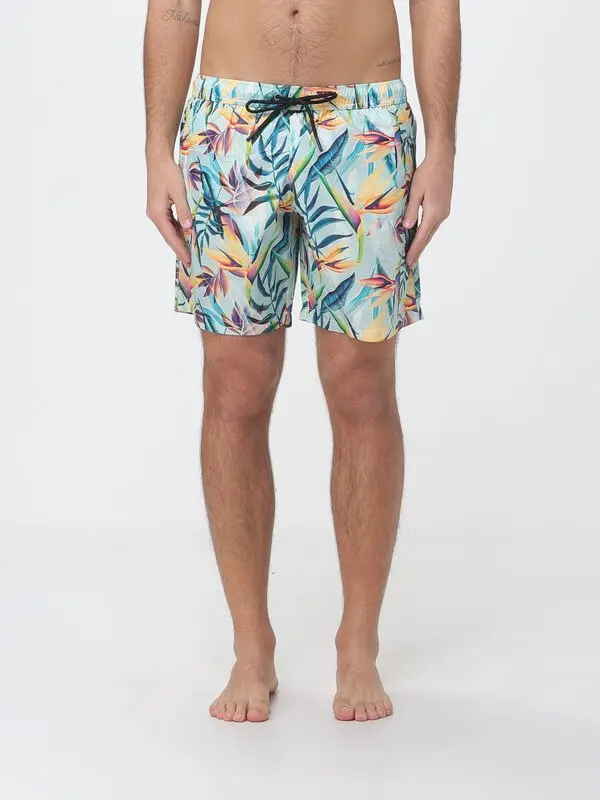 MAUNA KEA Printed Technical Fabric Swimsuit - Ruby