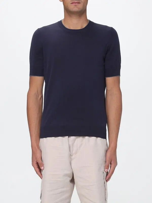 Brunello Cucinelli Cotton Knit - Blue