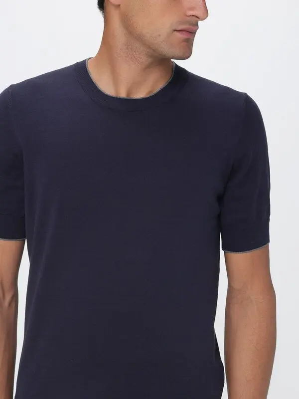 Brunello Cucinelli Cotton Knit - Blue