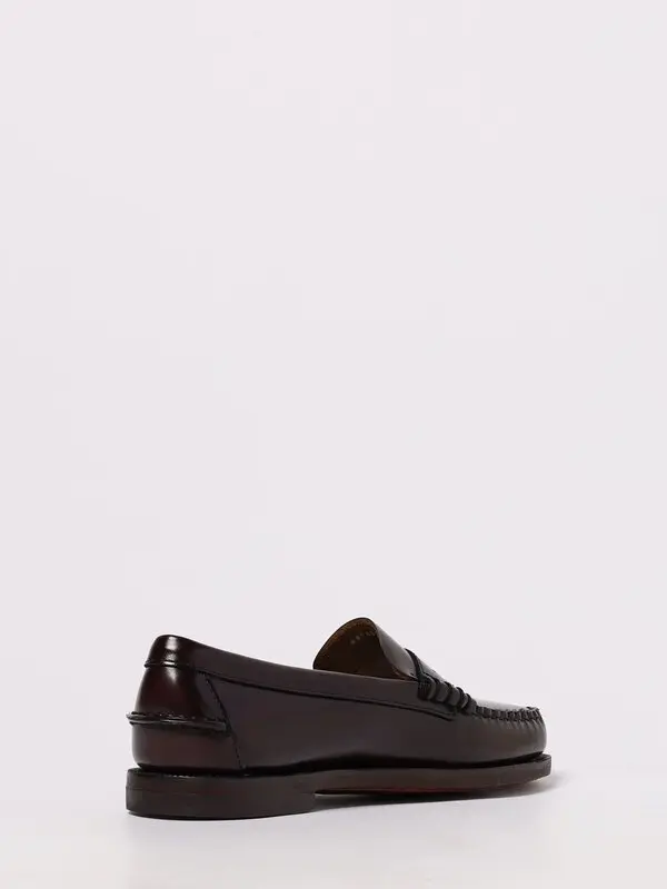 SEBAGO Classic Dan Brushed Leather Loafers - Brown