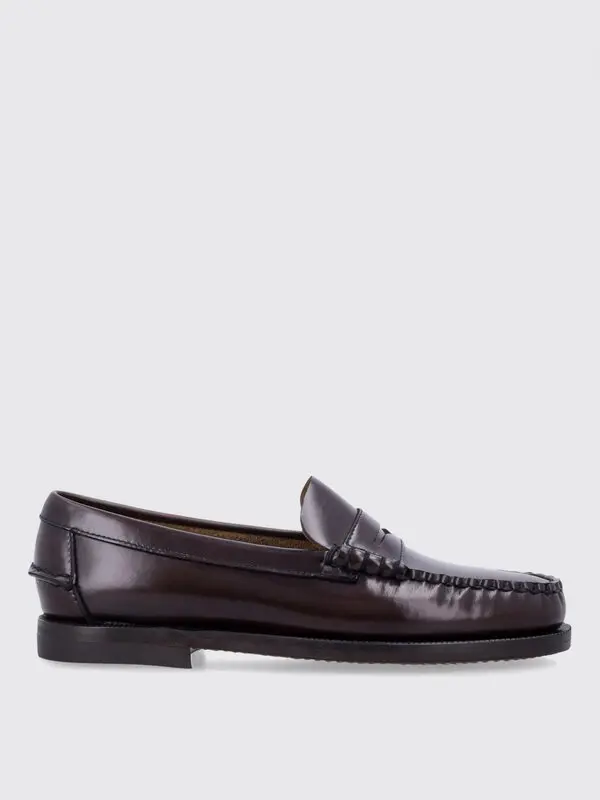 SEBAGO Classic Dan Brushed Leather Loafers - Violet