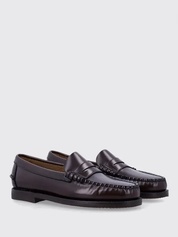 SEBAGO Classic Dan Brushed Leather Loafers - Violet