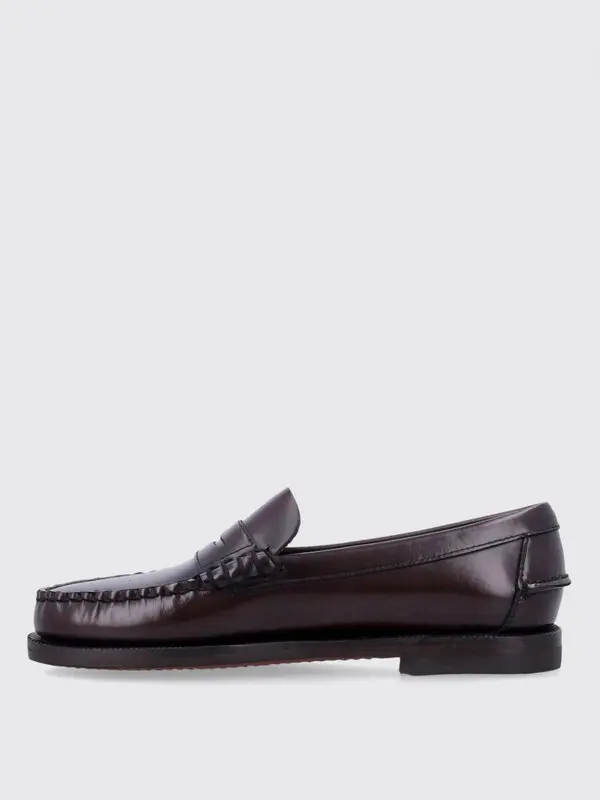 SEBAGO Classic Dan Brushed Leather Loafers - Violet