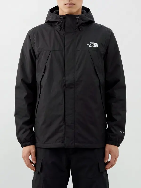 The North Face Antora Recycled Nylon Jacket - Black