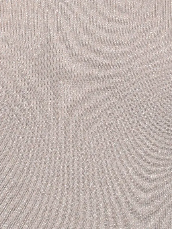 Fabiana Filippi Ribbed Long Sleeve Jumper - Ivory