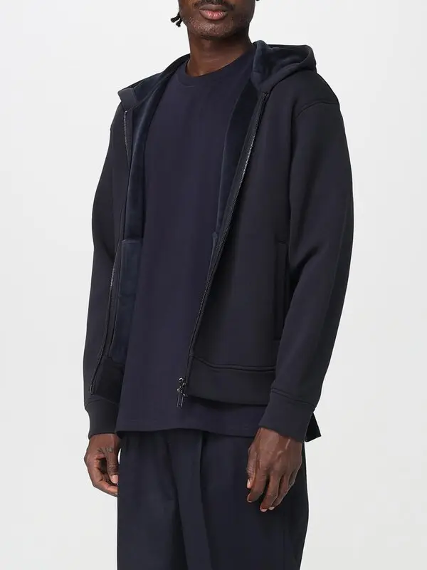 Emporio Armani Full Zip Hooded Sweatshirt