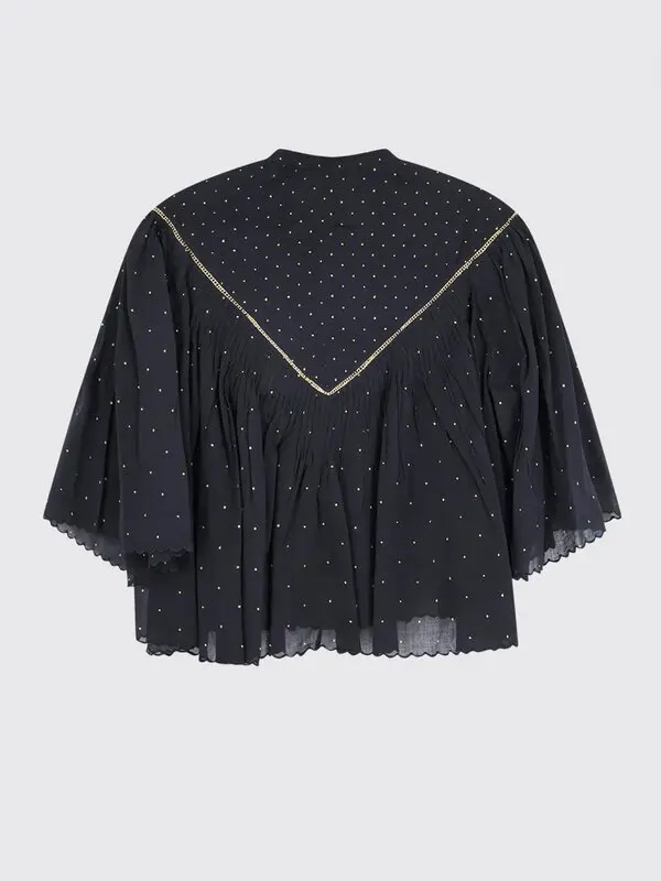 Isabel Marant Étoile Polka Dot Cotton Top