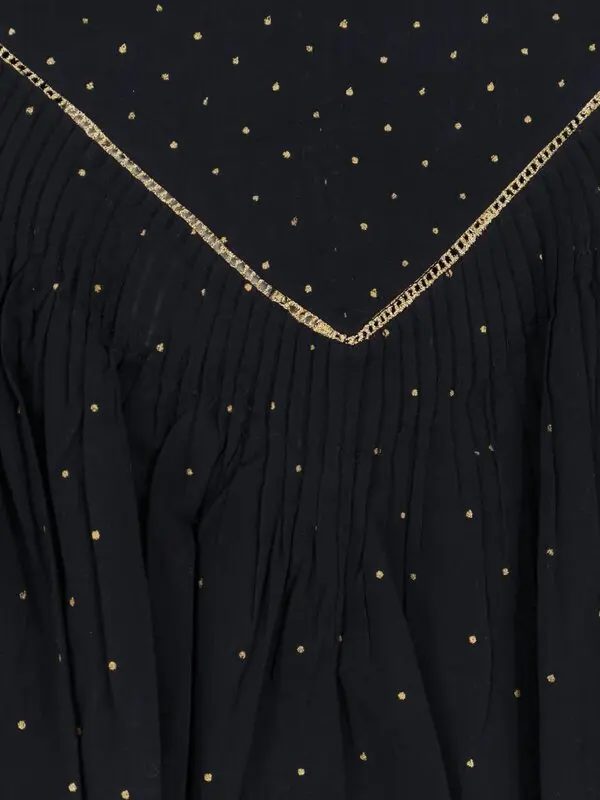 Isabel Marant Étoile Polka Dot Cotton Top