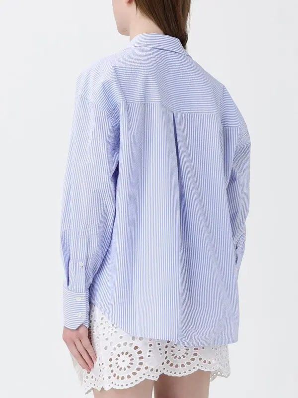 MC2 SAINT BARTH Sangallo Lace Shirt - Sky