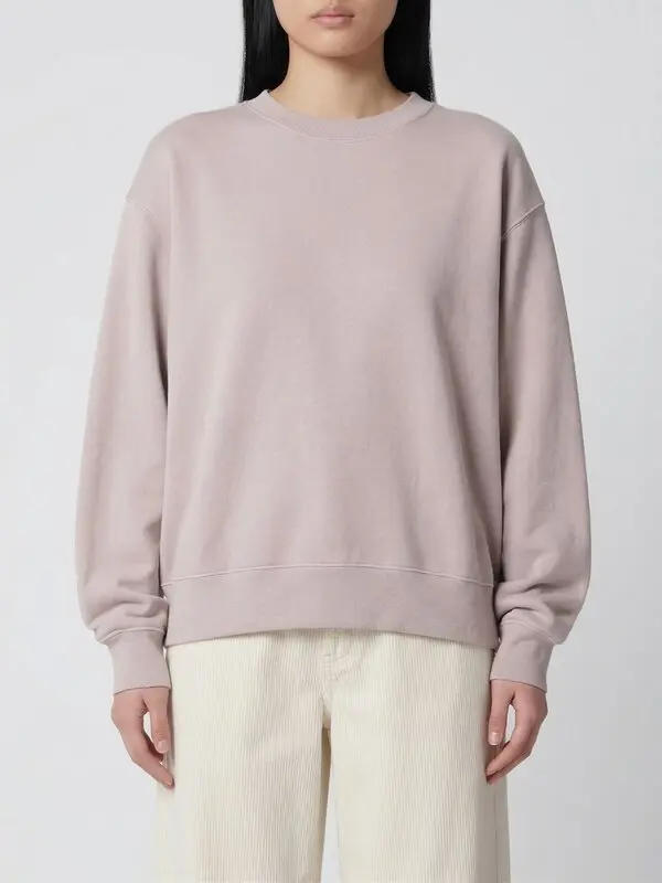 GOLDEN GOOSE Basic Cotton Sweatshirt - Grey