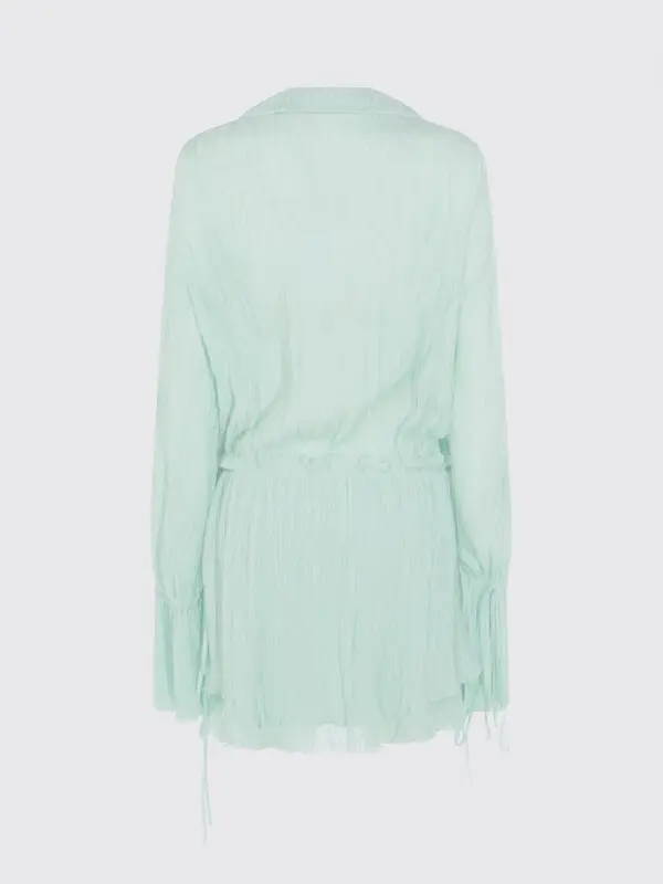 Blumarine Pleated Viscose Dress