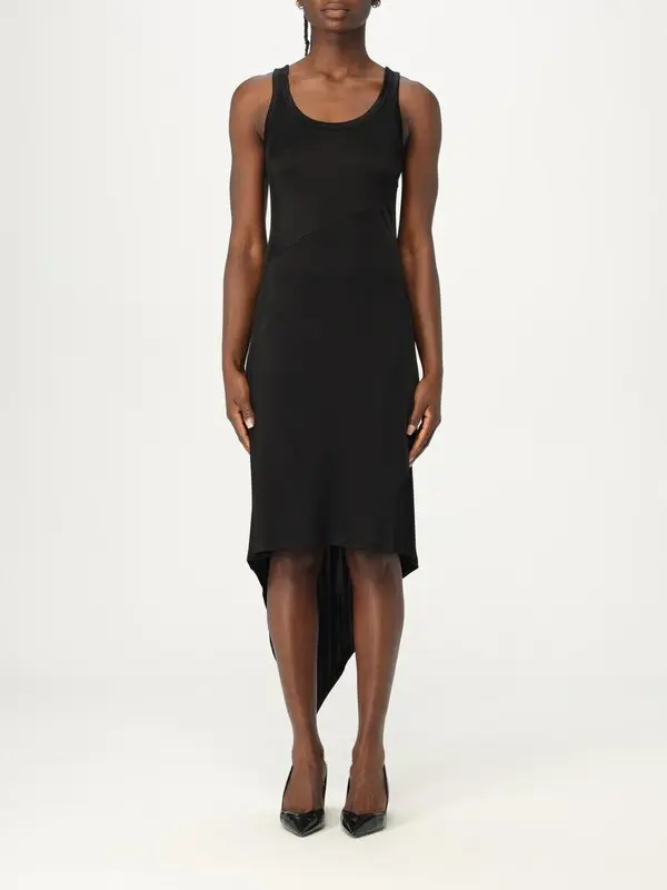Helmut Lang Asymmetrical Hem Tank Dress