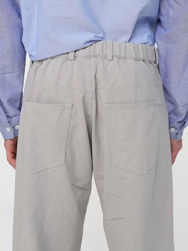 MAISON MARGIELA Wide Leg Cotton Trousers