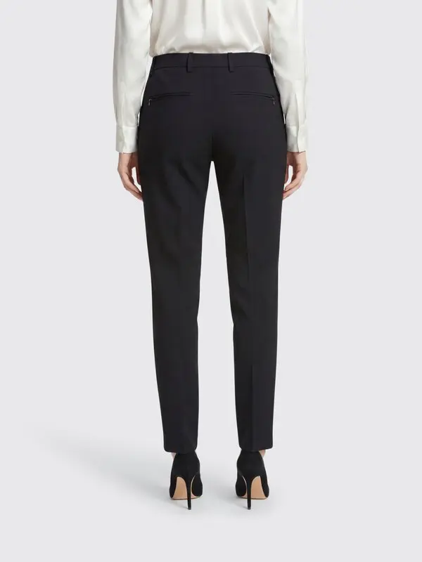 Helmut Lang Slim Fit Virgin Wool Trousers