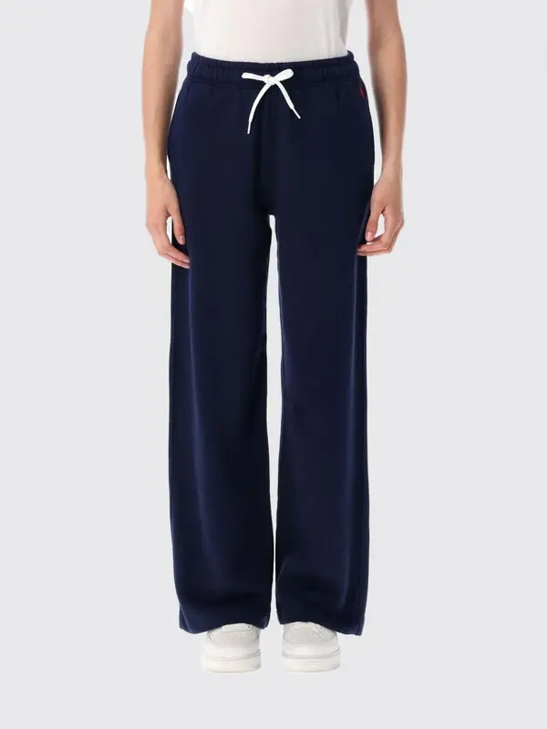Polo Ralph Lauren Wide Leg Trousers - Blue