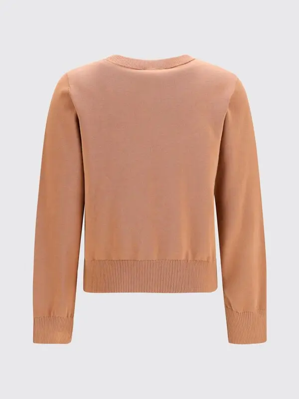 GANNI Cotton Crewneck Sweater With Cherry Motif