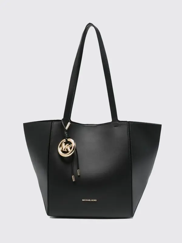Michael Kors Jordi Medium Tote Bag In Nappa Leather - Black