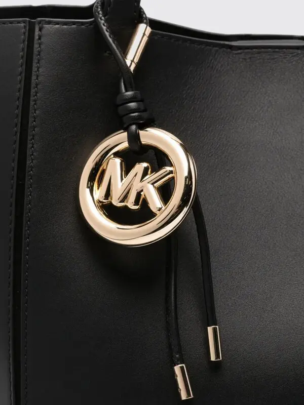 Michael Kors Jordi Medium Tote Bag In Nappa Leather - Black