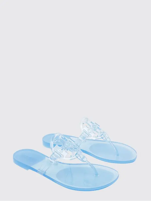 Tory Burch Miller Jelly Thong Sandals - Navy
