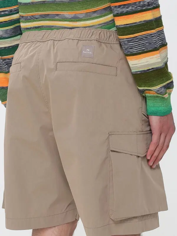 Paul Smith Cotton Blend Cargo Shorts