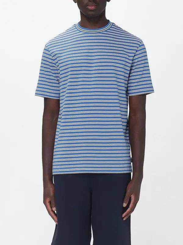 Paul Smith Striped Organic Cotton T-shirt