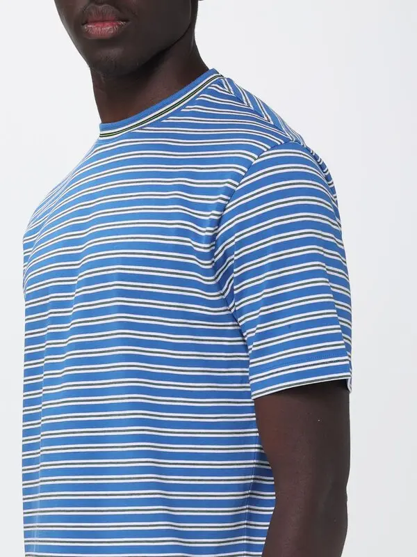 Paul Smith Striped Organic Cotton T-shirt