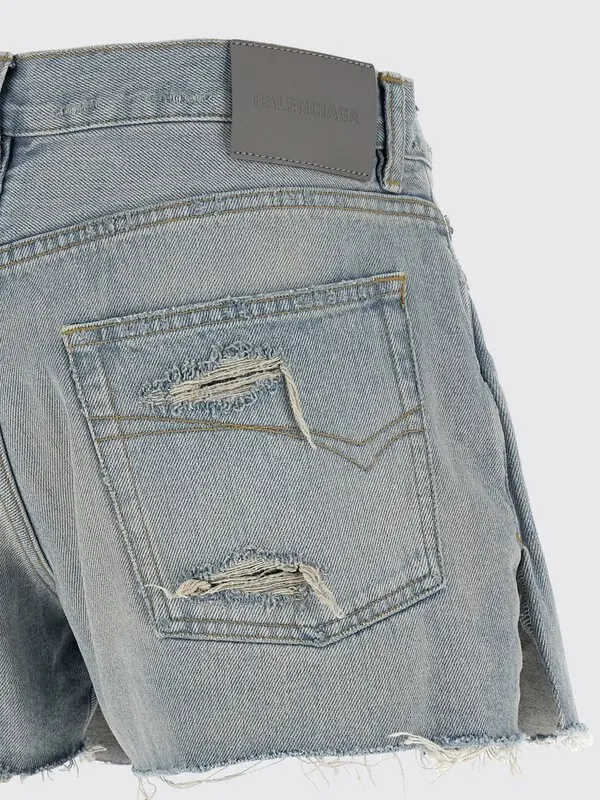 Balenciaga Denim Shorts