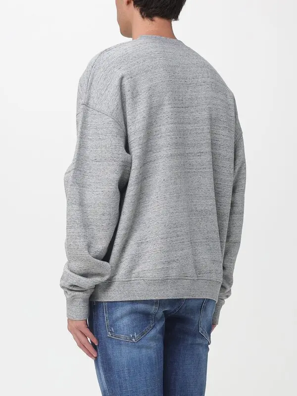 Dsquared2 Logo Cotton Crewneck Sweatshirt