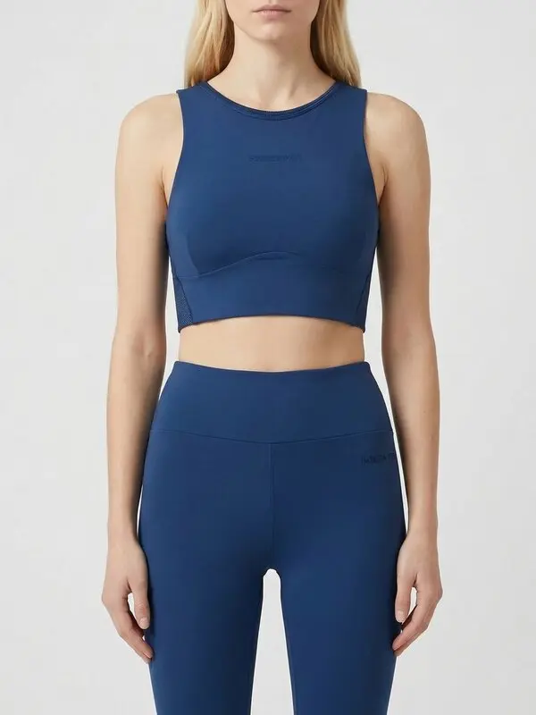 Patrizia Pepe Cropped Technical Jersey Top