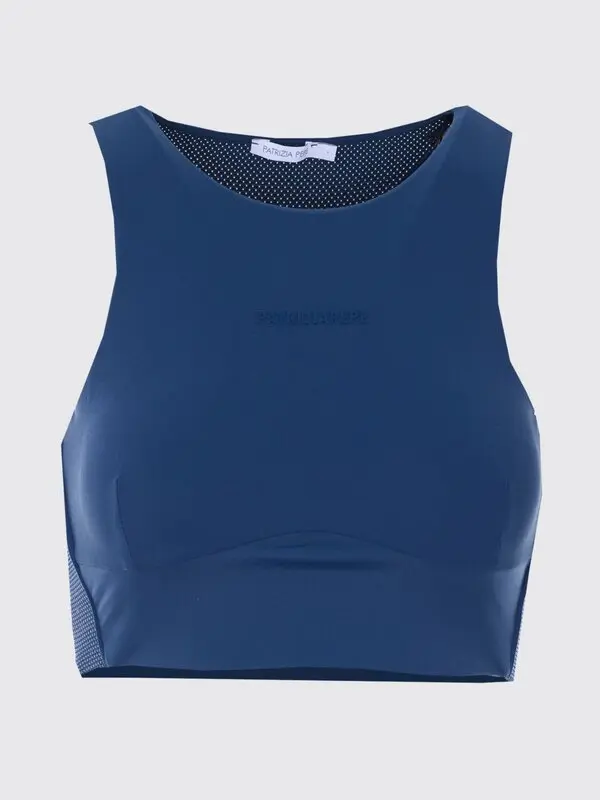 Patrizia Pepe Cropped Technical Jersey Top