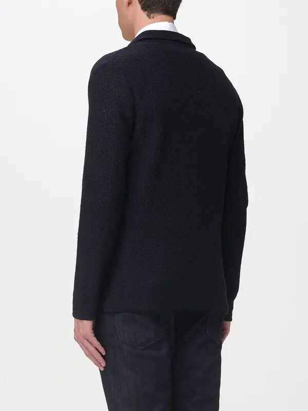 MANUEL RITZ Double-breasted Blazer In Cotton Blend