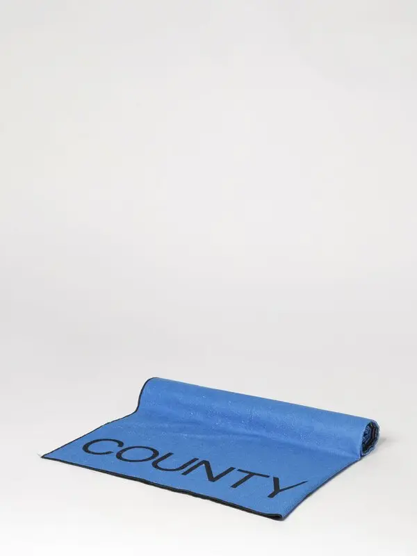 COUNTY OF MILAN Bath And Beach Towels Lifestyle Colour - Black