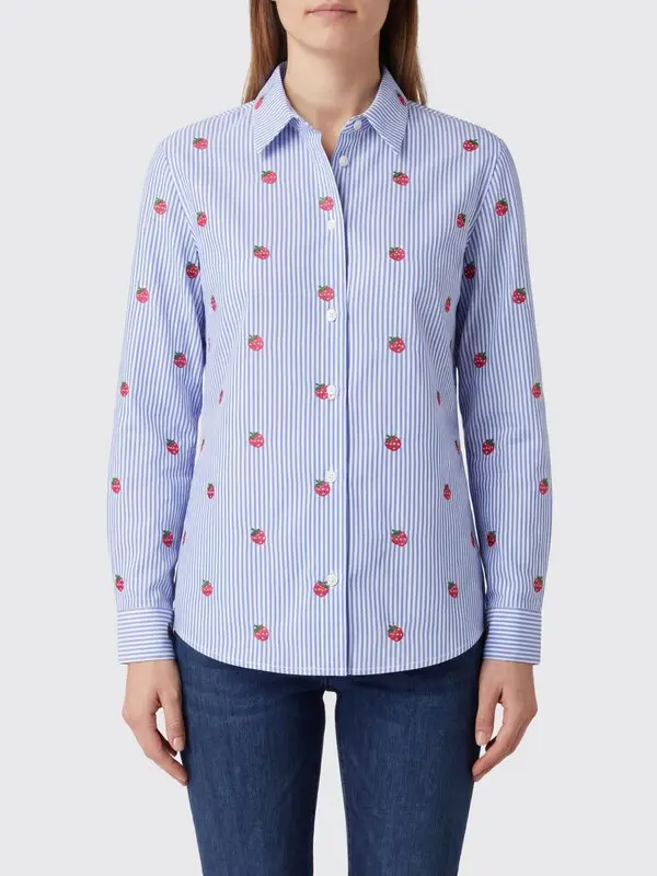 MC2 SAINT BARTH Embroidered Cotton Shirt