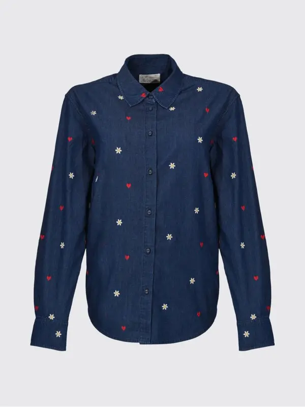MC2 SAINT BARTH Embroidered Cotton Shirt - Multicolor