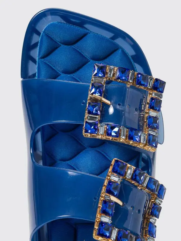 TWINSET Pvc Sandal With Rhinestones