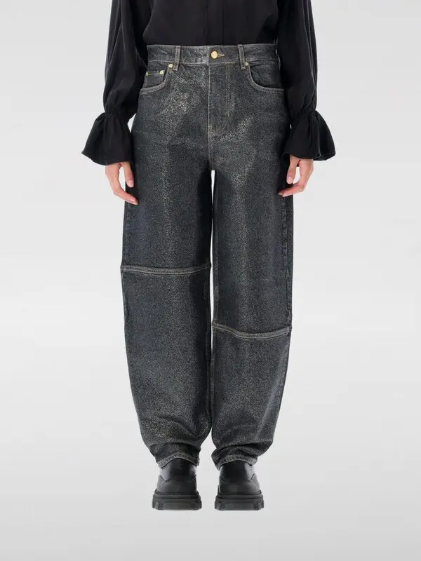 GANNI Jeans Colour - Black