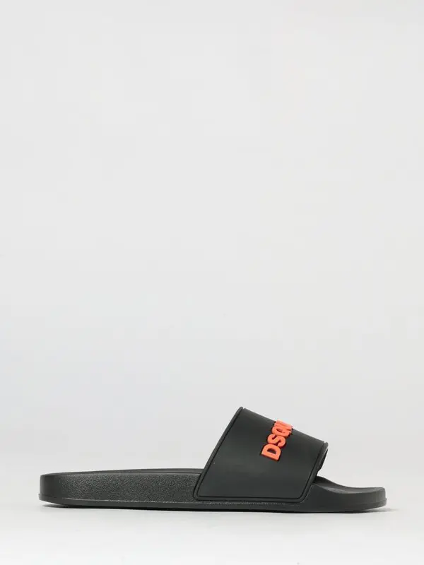 Dsquared2 Slide Sandals With Logo Detail