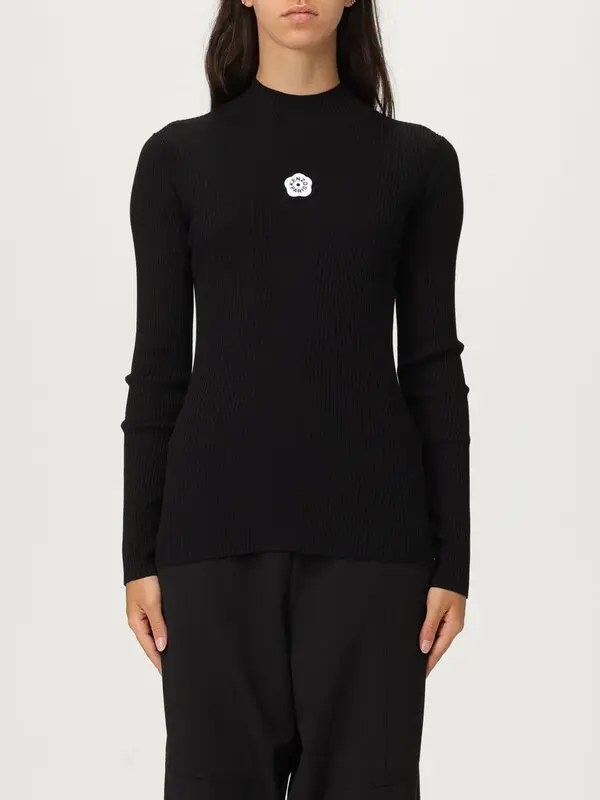 Kenzo Ribbed High Neck Top