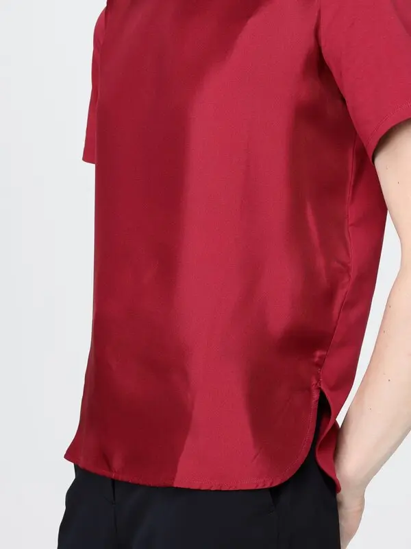 Max Mara Satin Blouse - Red